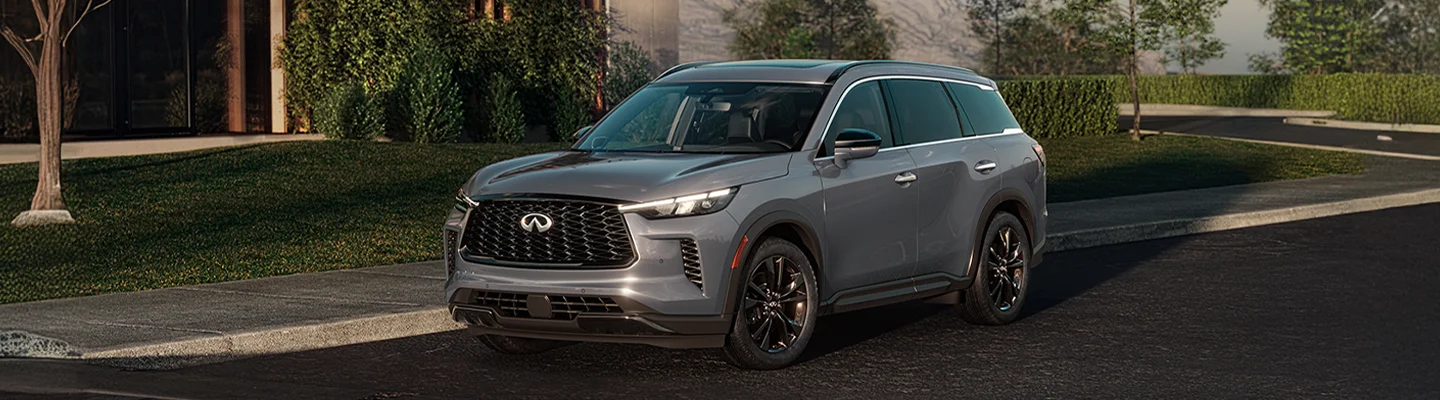 Introducing the 2025 INFINITI QX60 Luxe AWD Black Edition - Stevens ...